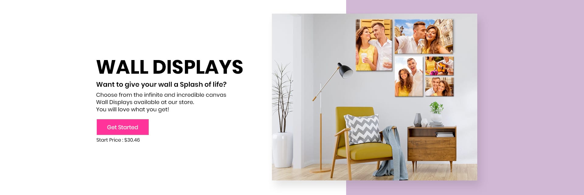 Canvas Wall Display | Multi Panel Canvas Print | Save 50% Today